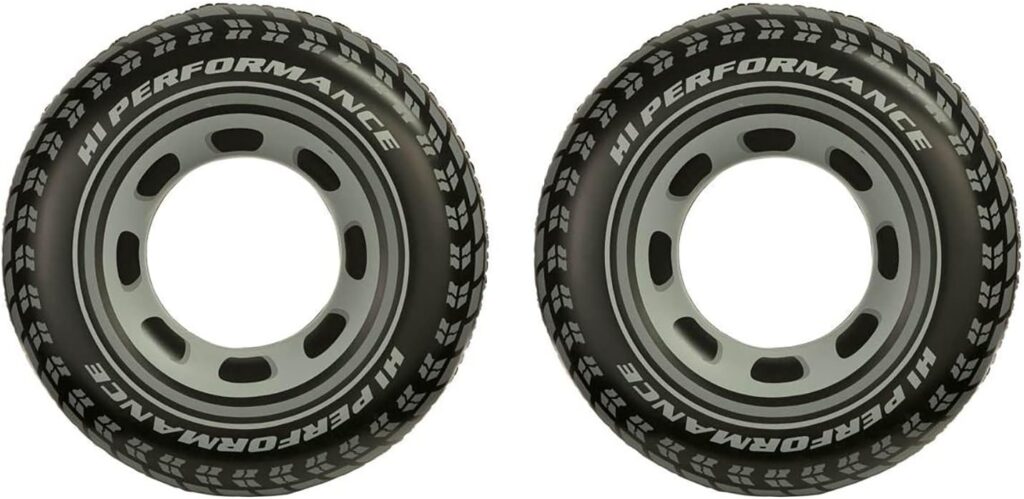 Intex Tire Tube Swim Ring Review | Dock Floating Water Mats